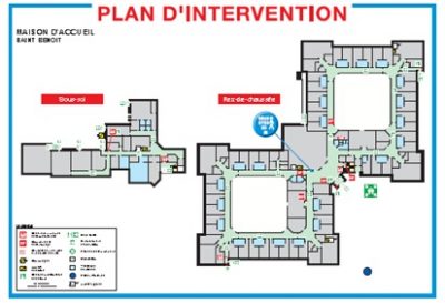 Plan d'évacuation & d'intervention - Secourisk